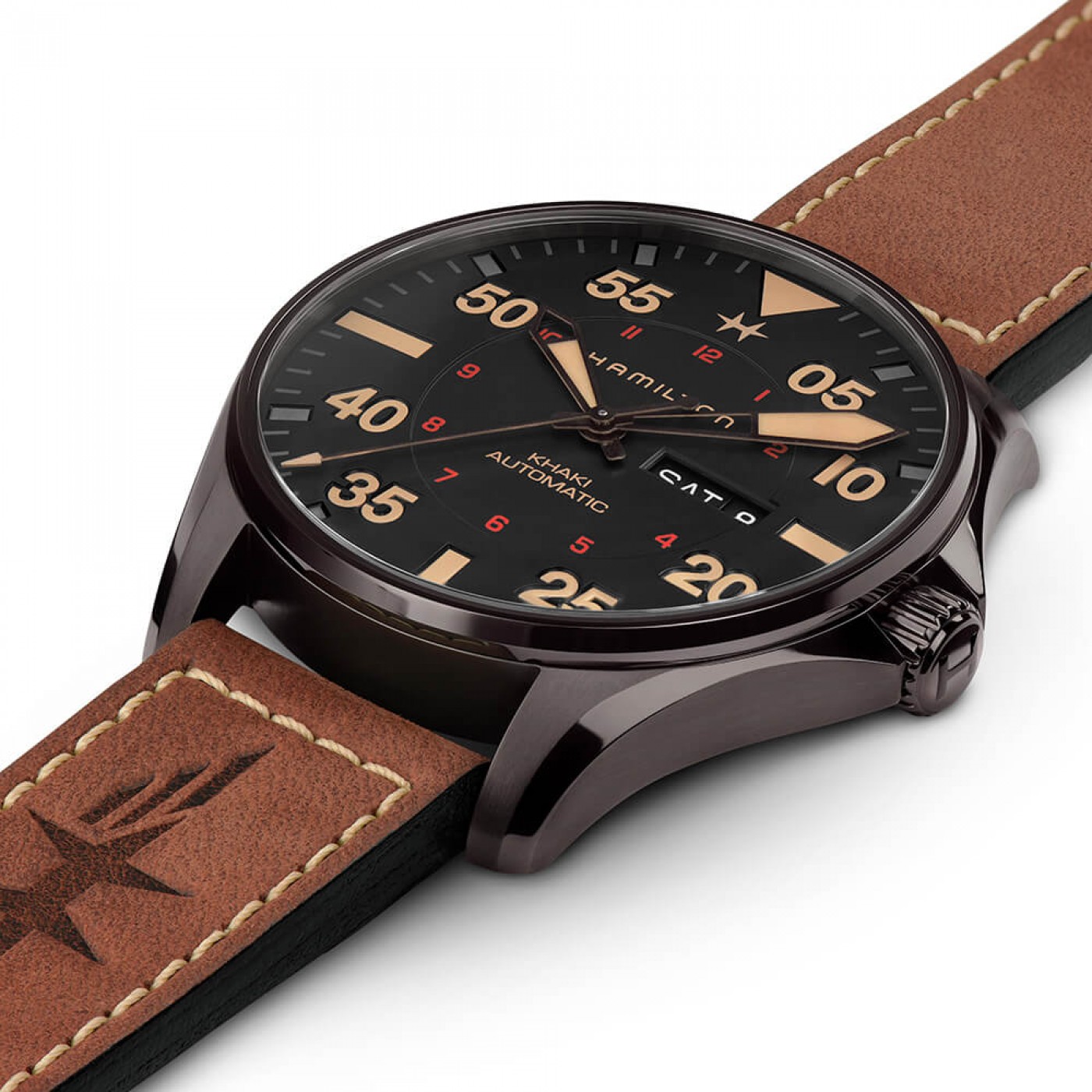 HAMILTON-Khaki Aviation Pilot Day Date Auto H64705531 - H64705531